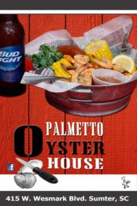 Palmetto Oyster House – Carolina Menus